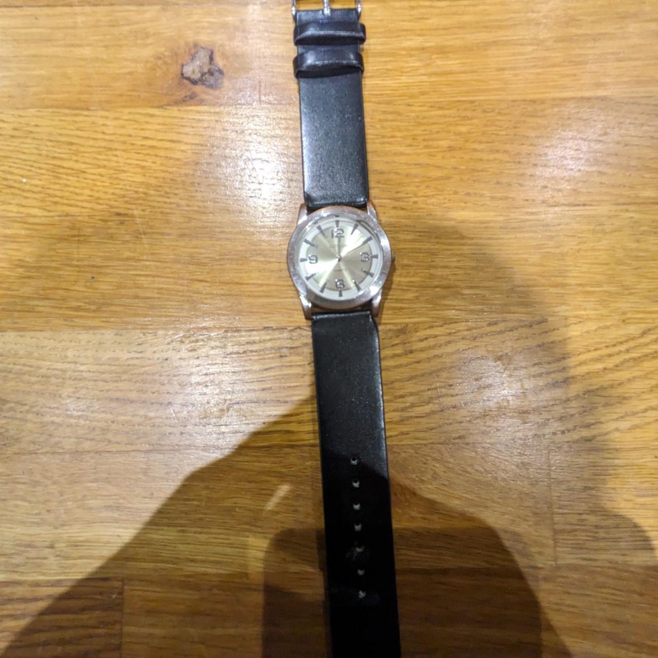 CITRON Quartz Unisex Watch. New battery and black... - Depop