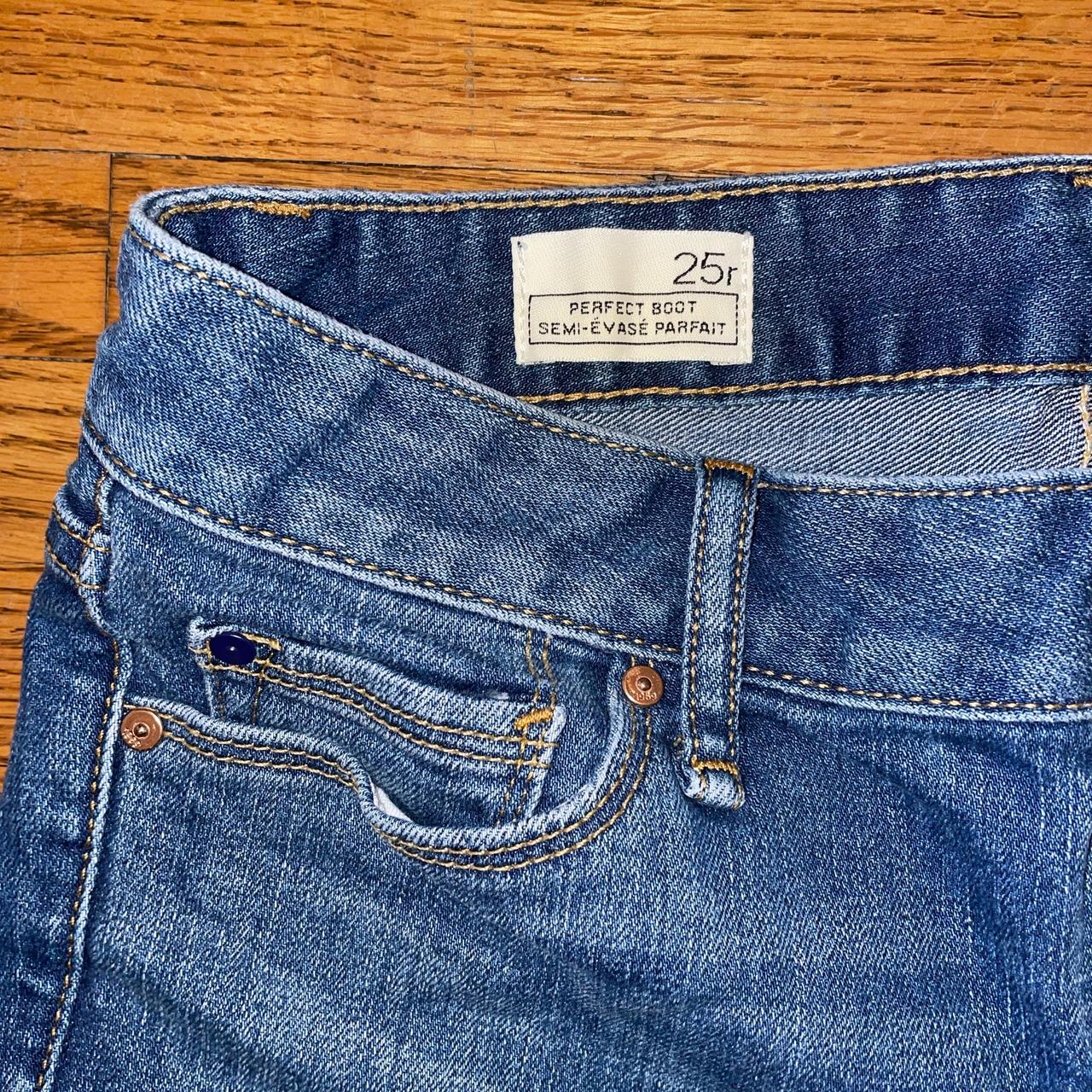 gap 1969 perfect boot jeans 👖 - size 25r 💲FREE... - Depop