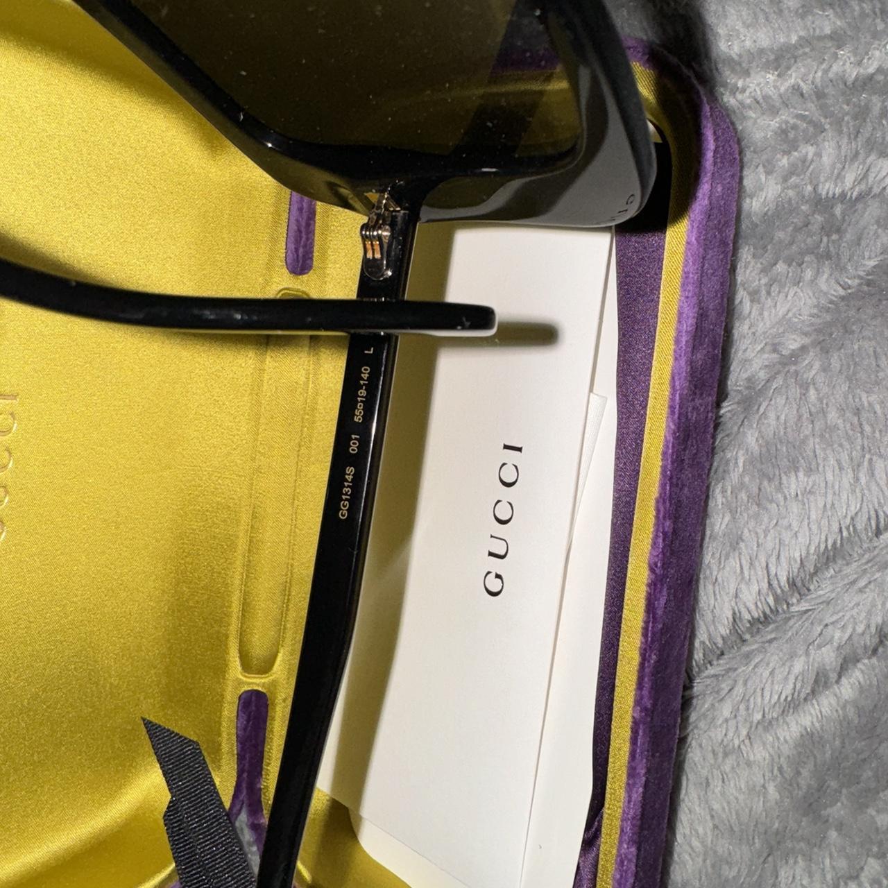 Gucci Gradient Acetate Butterfly Sunglasses - Depop