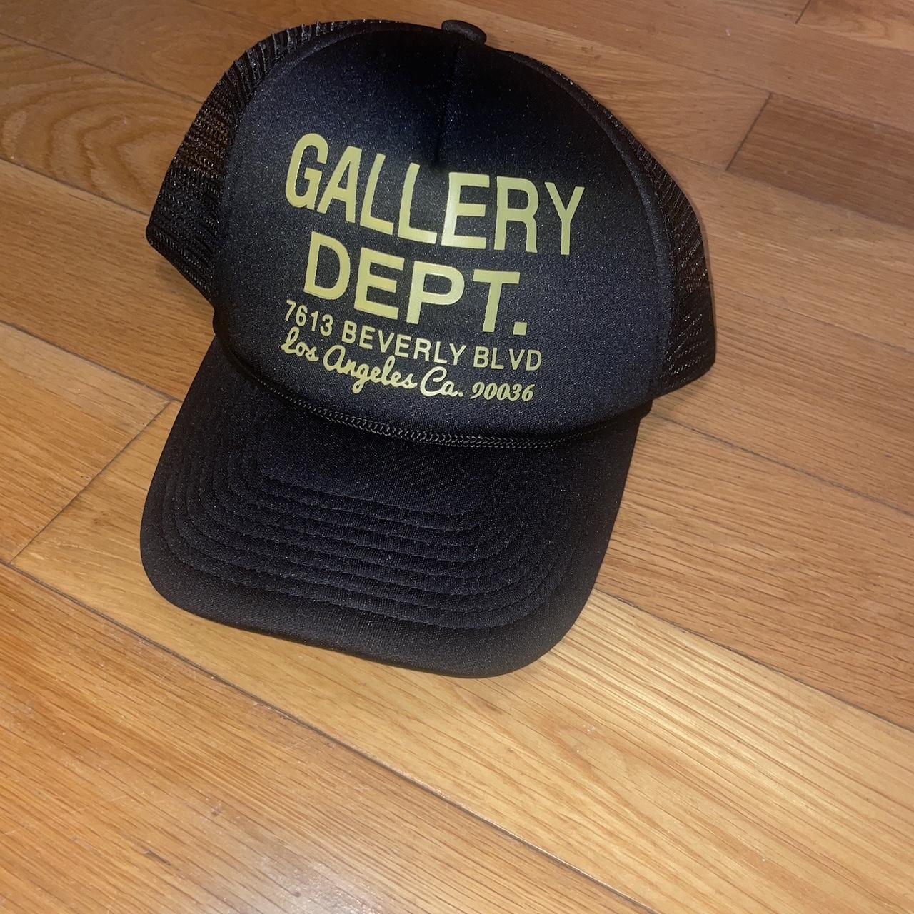 Gallery Dept Black Snapback Size L Condition as shown - Depop
