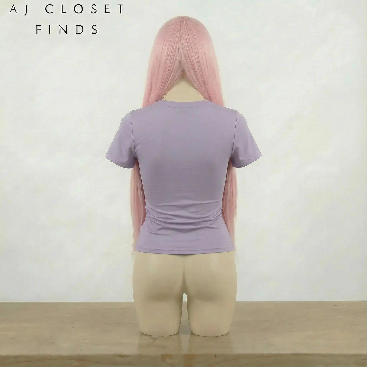 Heavenly Angels Lilac Y2K Baby Tee Soft lilac... | Depop