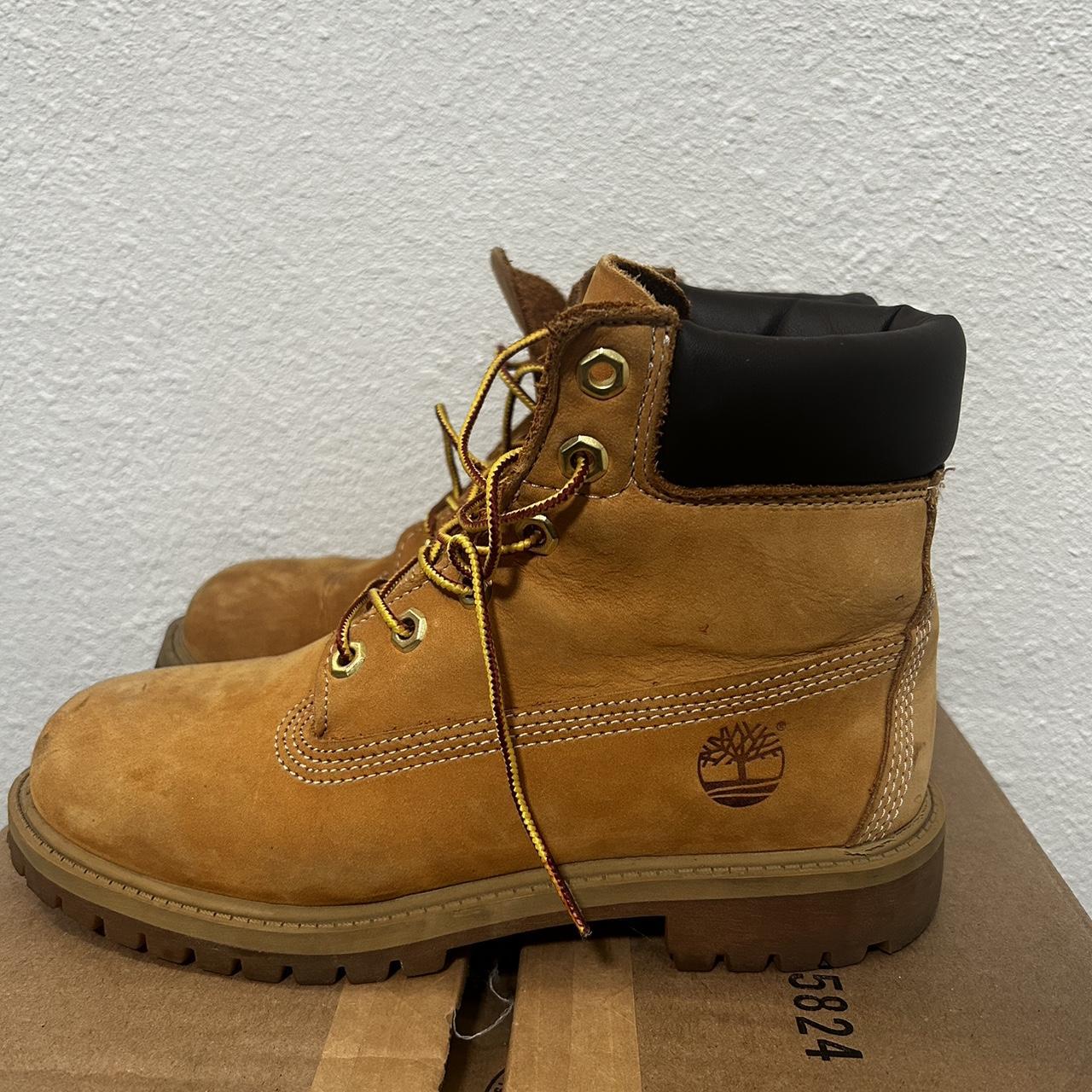 Men Size 5 Timbs. Vintage aesthetic. No box. - Depop