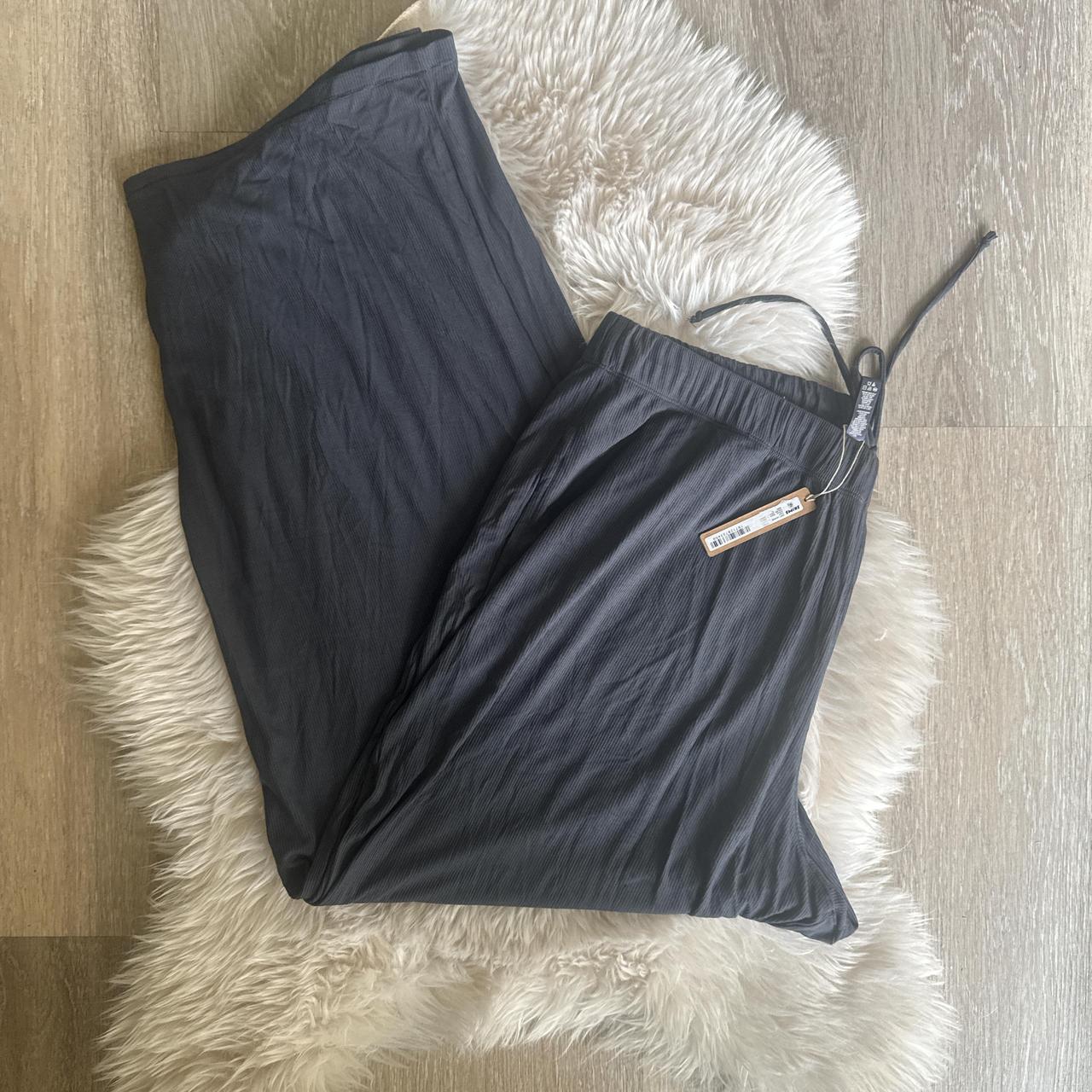 NWOT SKIMS Soft Lounge Draw String Pant - Graphite... - Depop