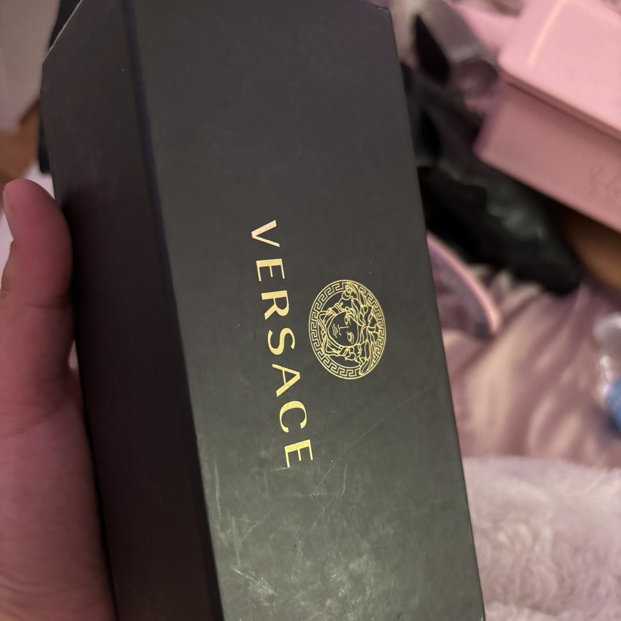 Versace shields sunglasses y2k vibes need to be... - Depop