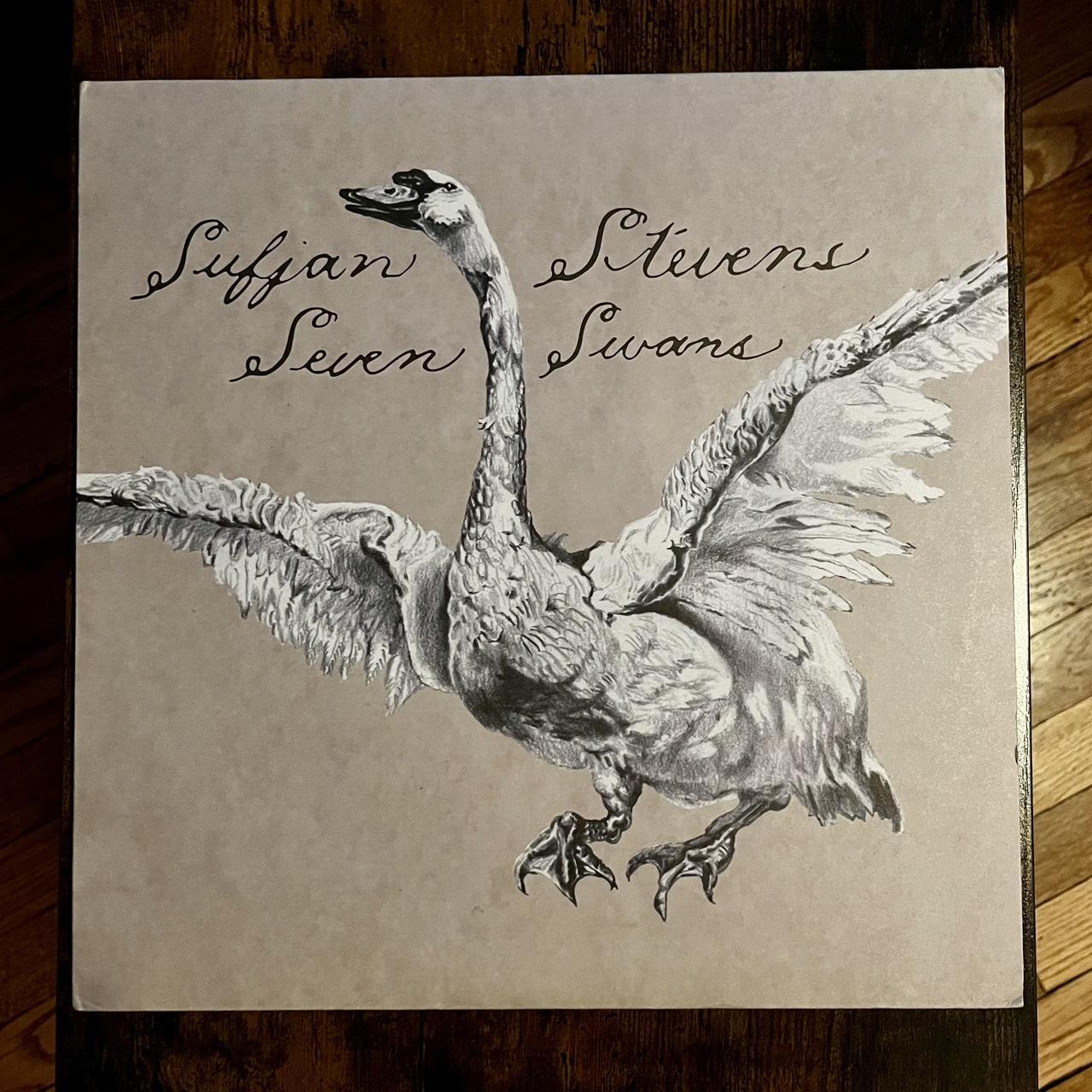Sufjan Stevens - ‘Seven Swans’ vinyl record. Never... - Depop