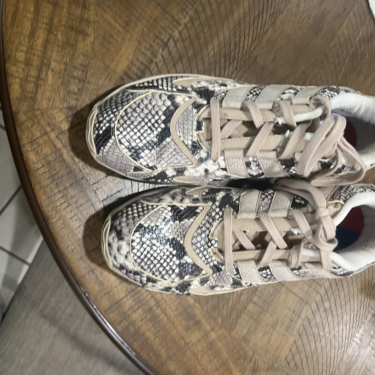 Snake skin adidas Barely worn Excellent condition - Depop