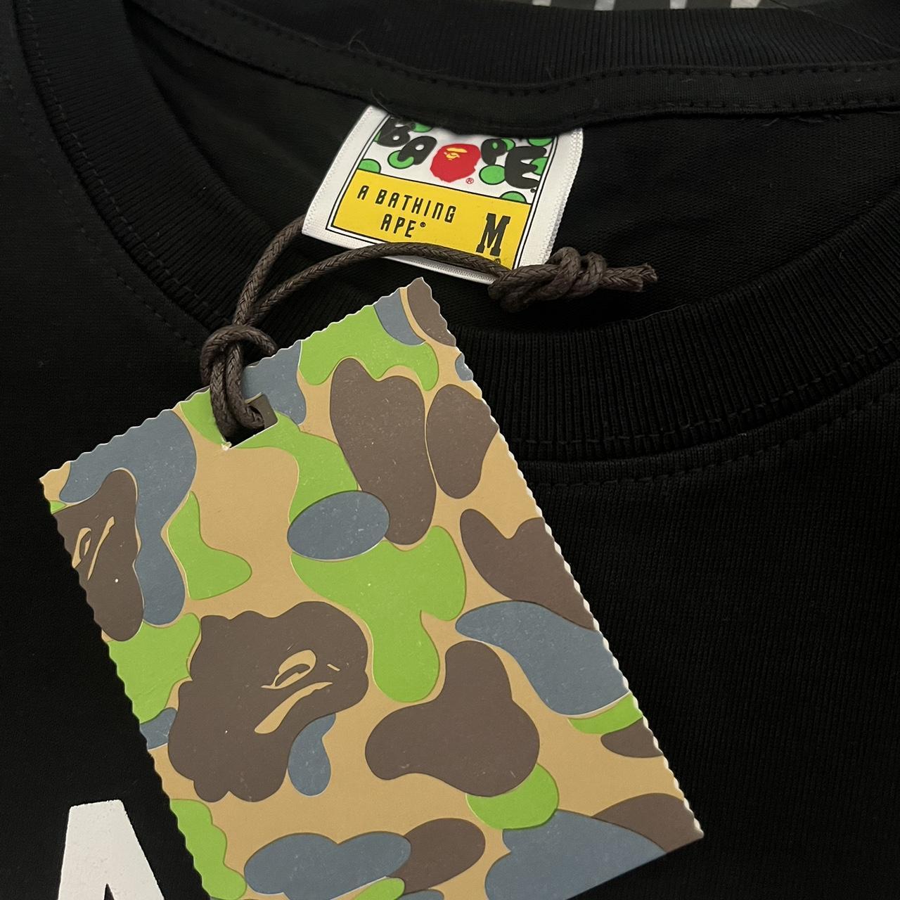 Bape College Tee ‘Black’ - Size M brand new with... - Depop