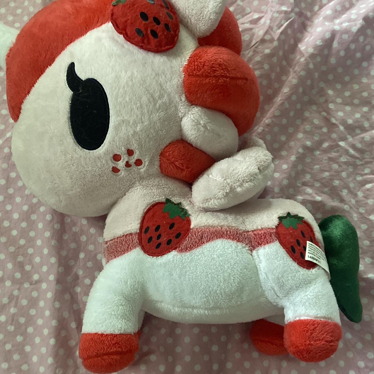 tokidoki strawberry unicorn plush ౨ৎ no known... - Depop