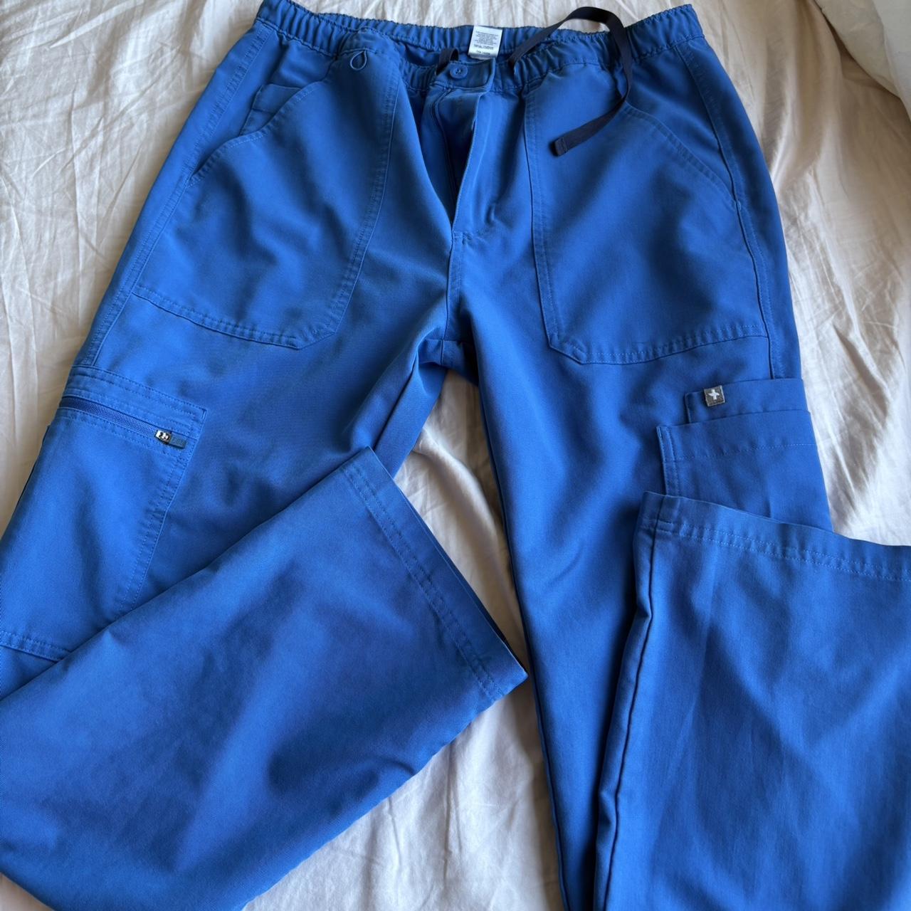 Blue FIGS technical collection scrub pants #scrubs | Depop