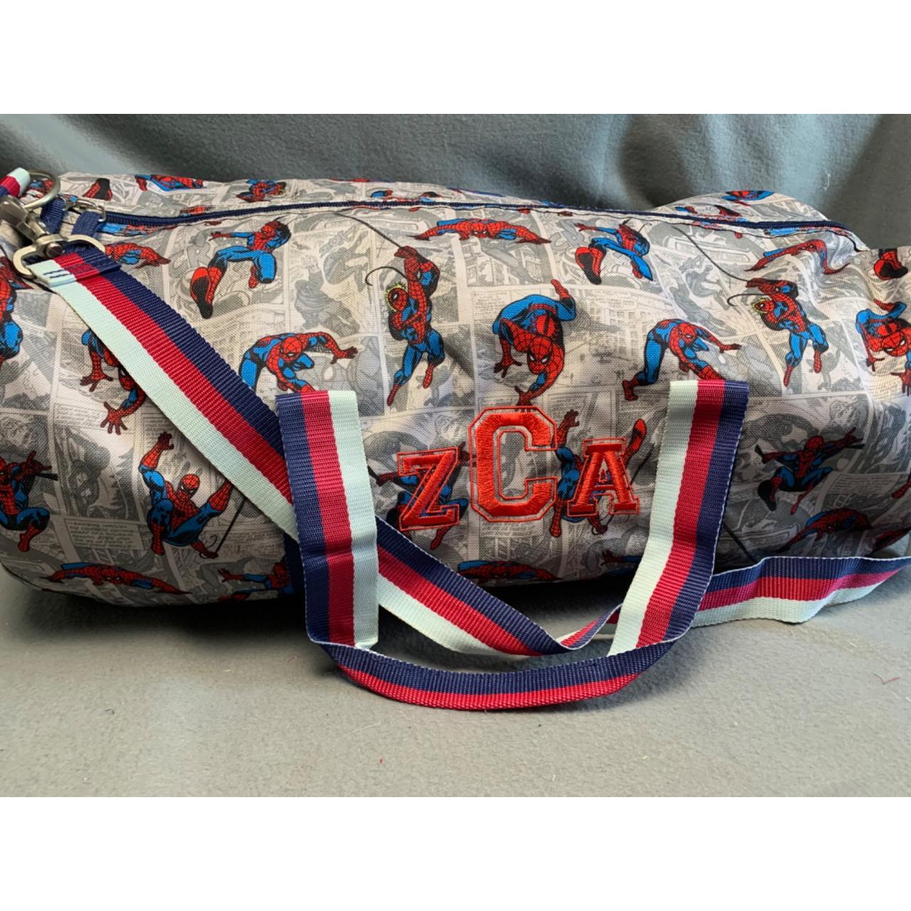 Pottery Barn Kids Marvel Spider-Man Duffle Bag with... - Depop