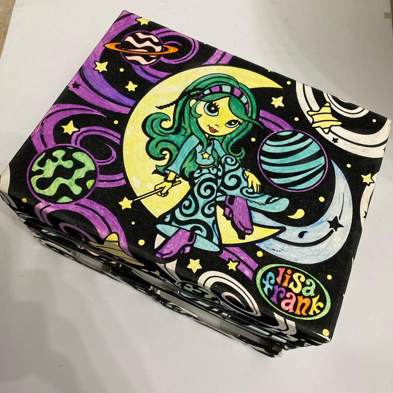 Vintage Lisa Frank box Perfect for stationery or... - Depop