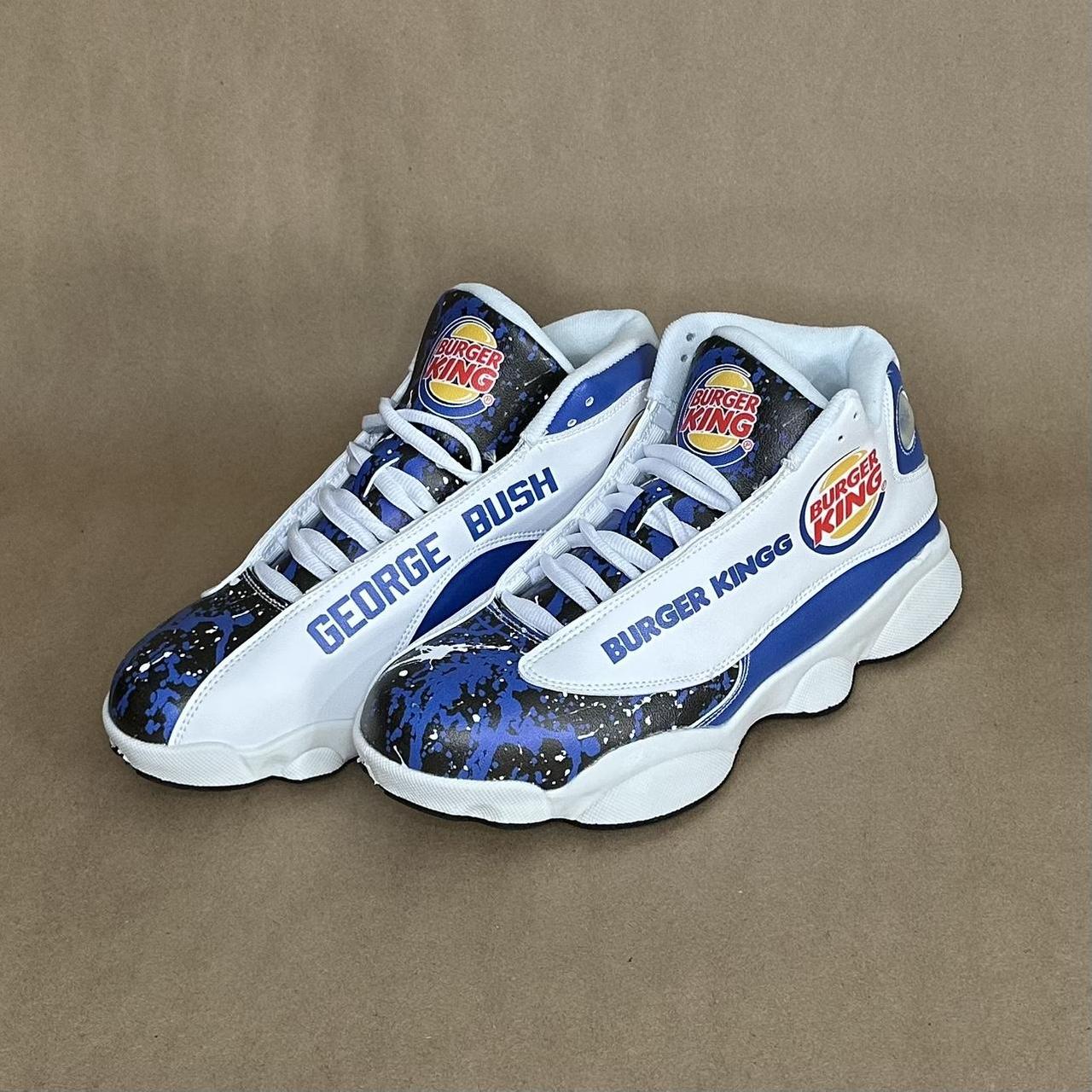 Imran Potato x Burger King Jordan 13s Brand New /... | Depop