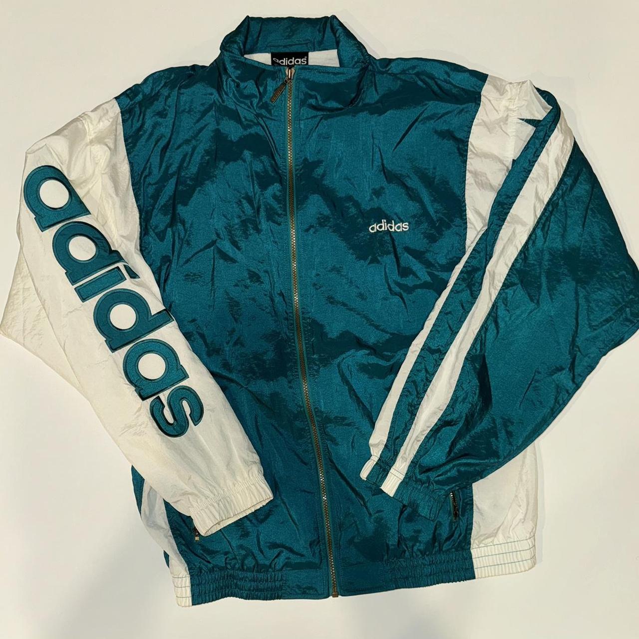 Men’s Vintage Adidas 90s Tracksuit 👣 - Jacket Size :... - Depop