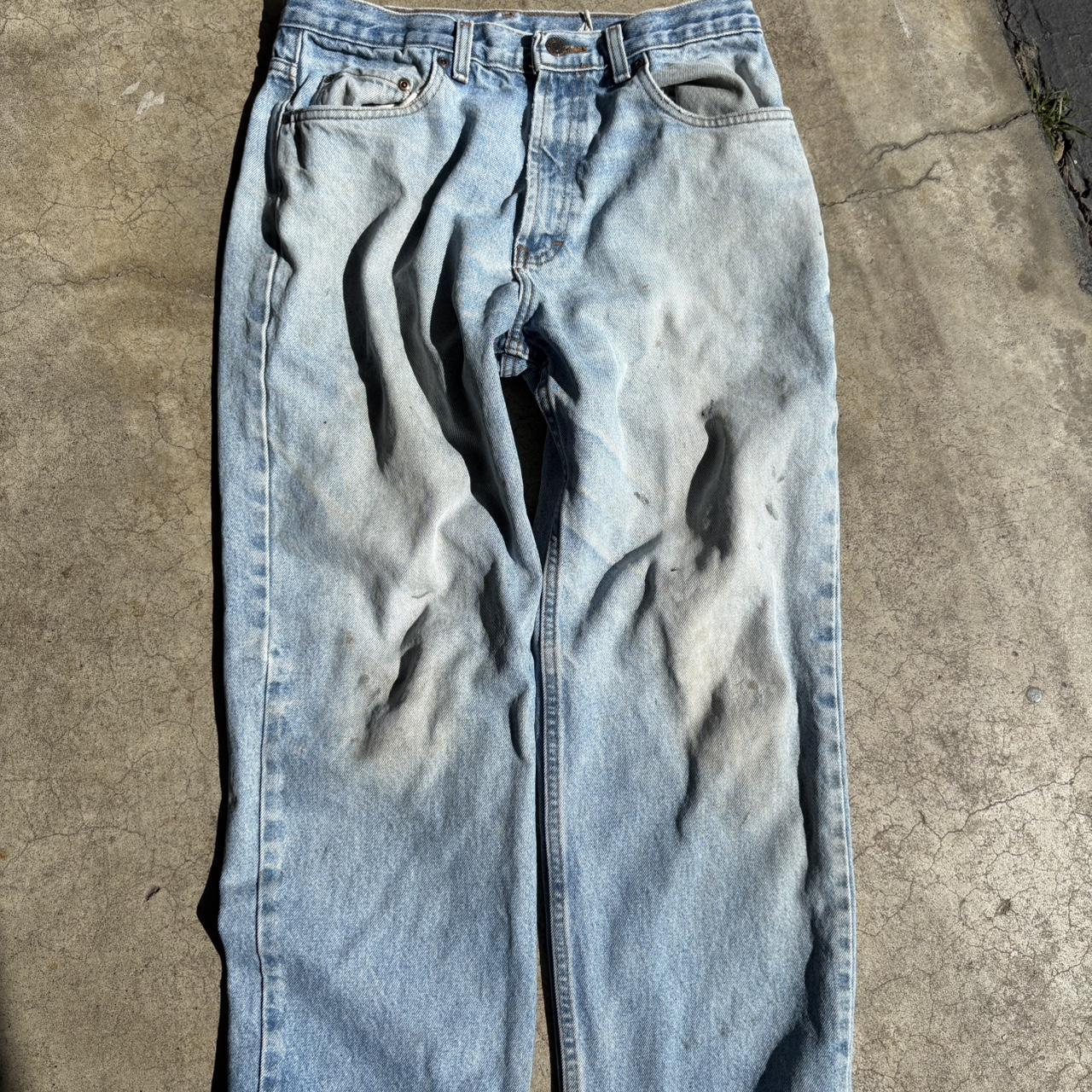 Retro Kirkland jean’s absolutely crazy wash with... | Depop