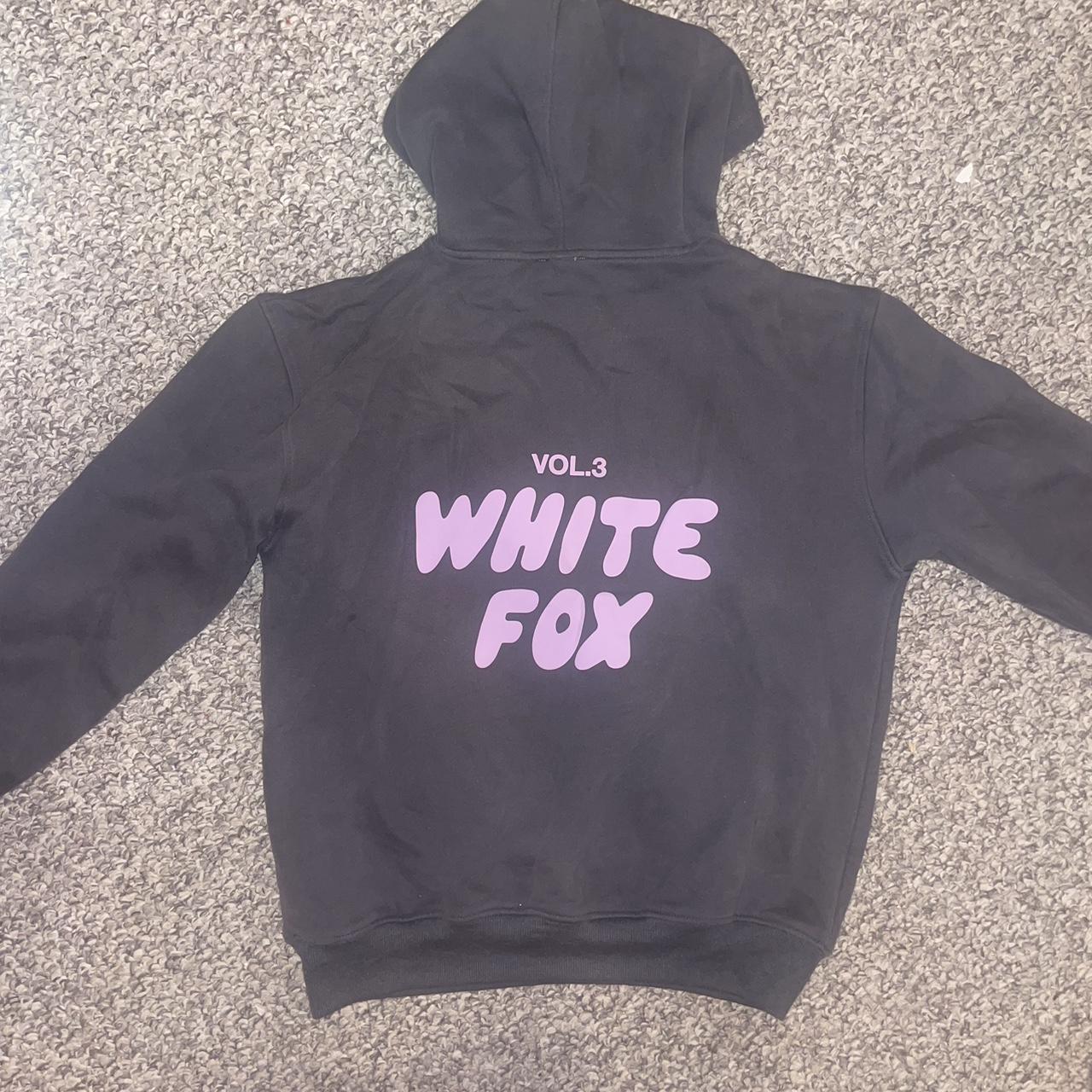ADORABLE White Fox Offstage Hoodie in “Volcanic”... - Depop