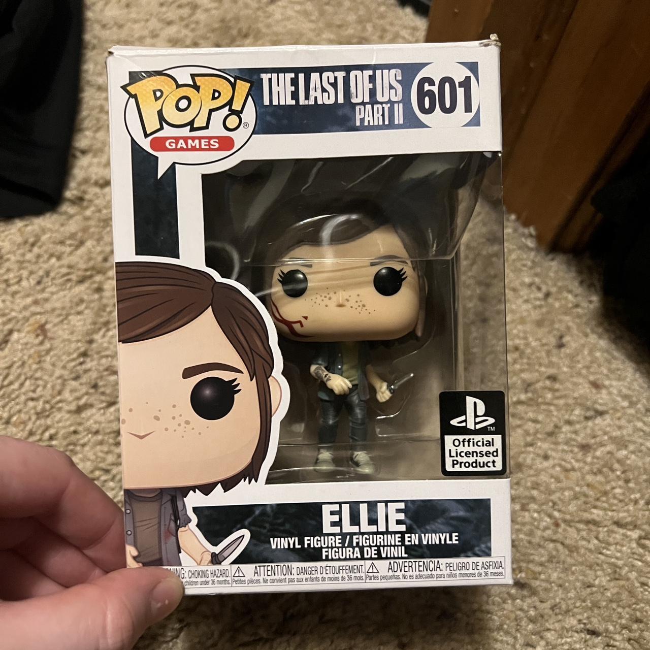 ellie the last of us part two funko pop 601 the box... | Depop