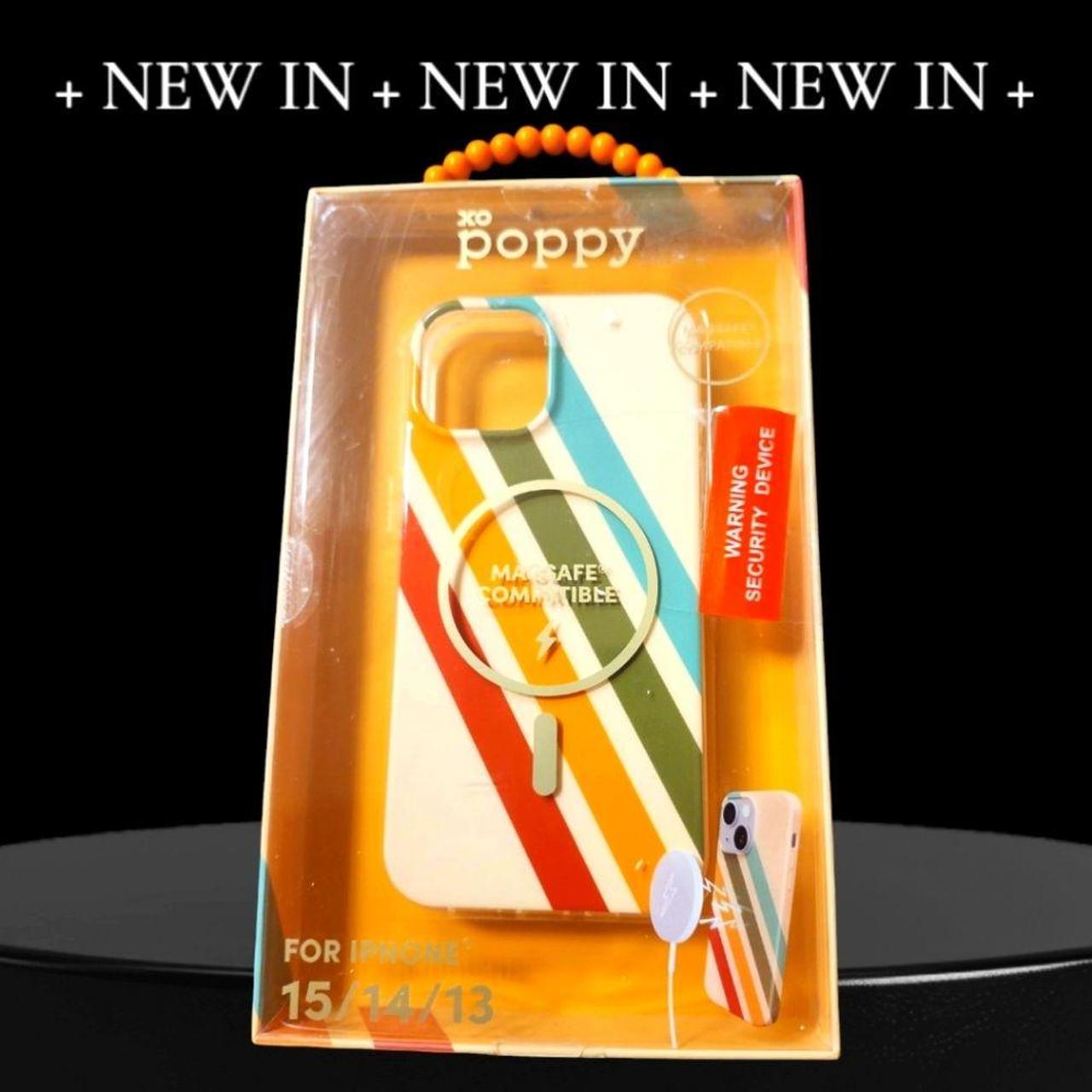 Brand new XO poppy phone case for iPhone models 15,... | Depop