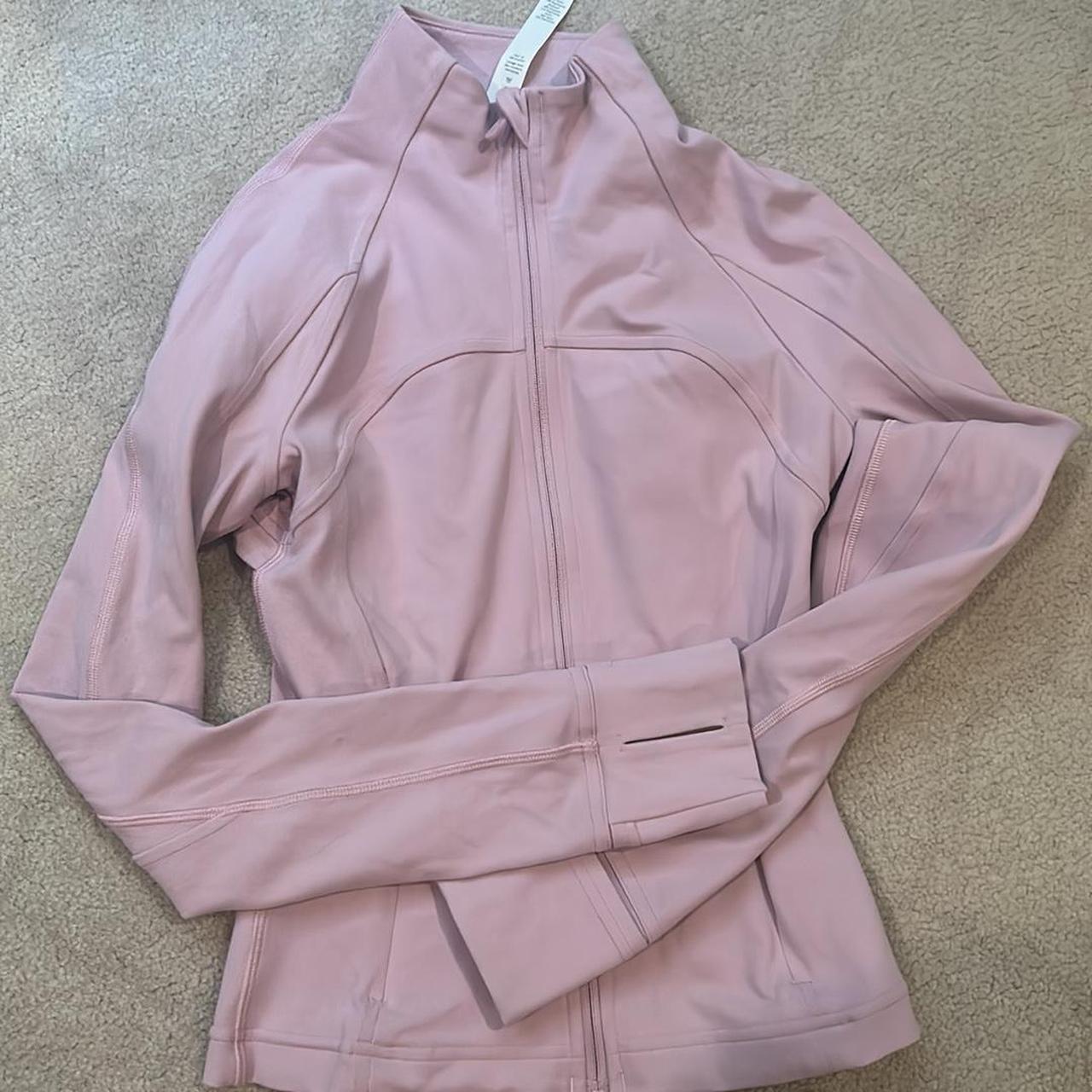 lululemon cropped define jacket #pink #lululemon... - Depop