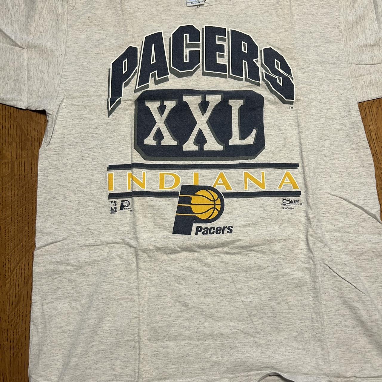 90s Pacers T-shirt/high quality thick cotton - Depop