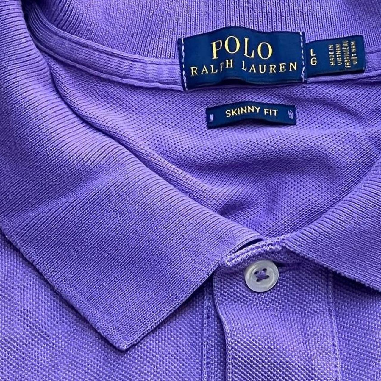 Polo Ralph Lauren button ups maroon and lavender... - Depop