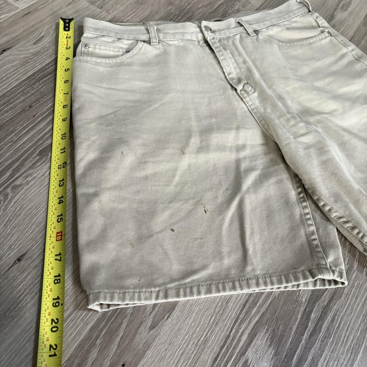 Route 66 tan jorts with a wide and long fit for... | Depop