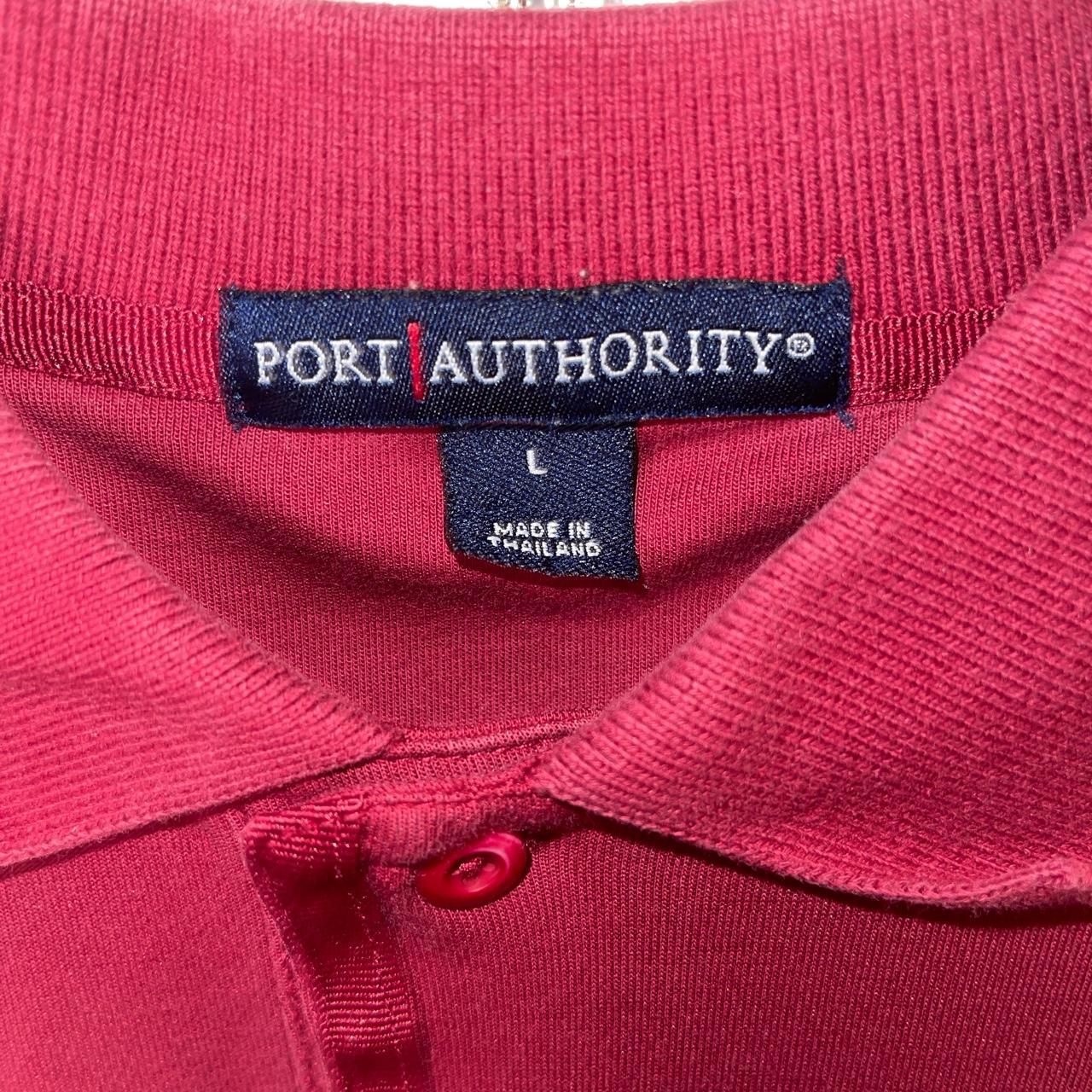 Men’s Port Authority Polo Shirt - Depop