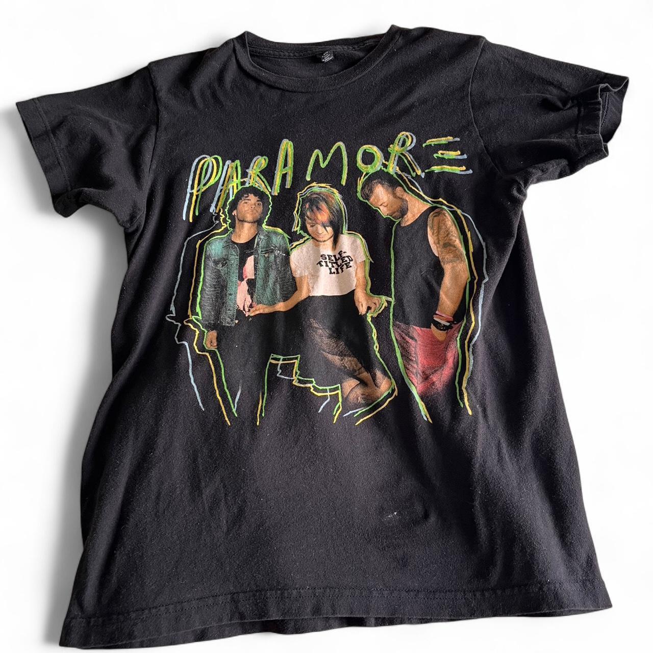 Paramore 2014 tour graphic band tee | Depop