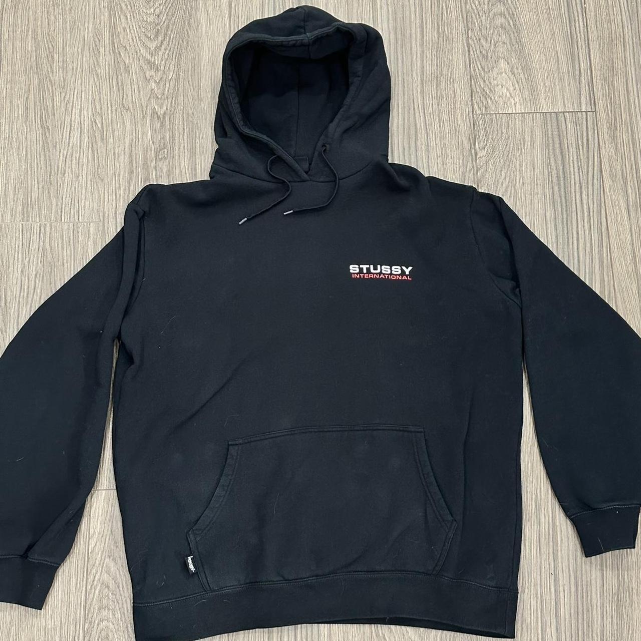 Study international men’s large hoodie with logo... - Depop