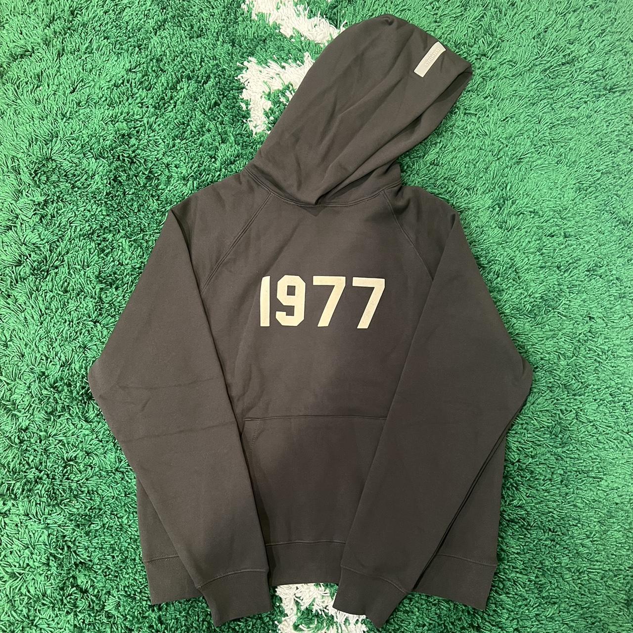 ESSENTIALS 1977 Iron Hoodie - Depop