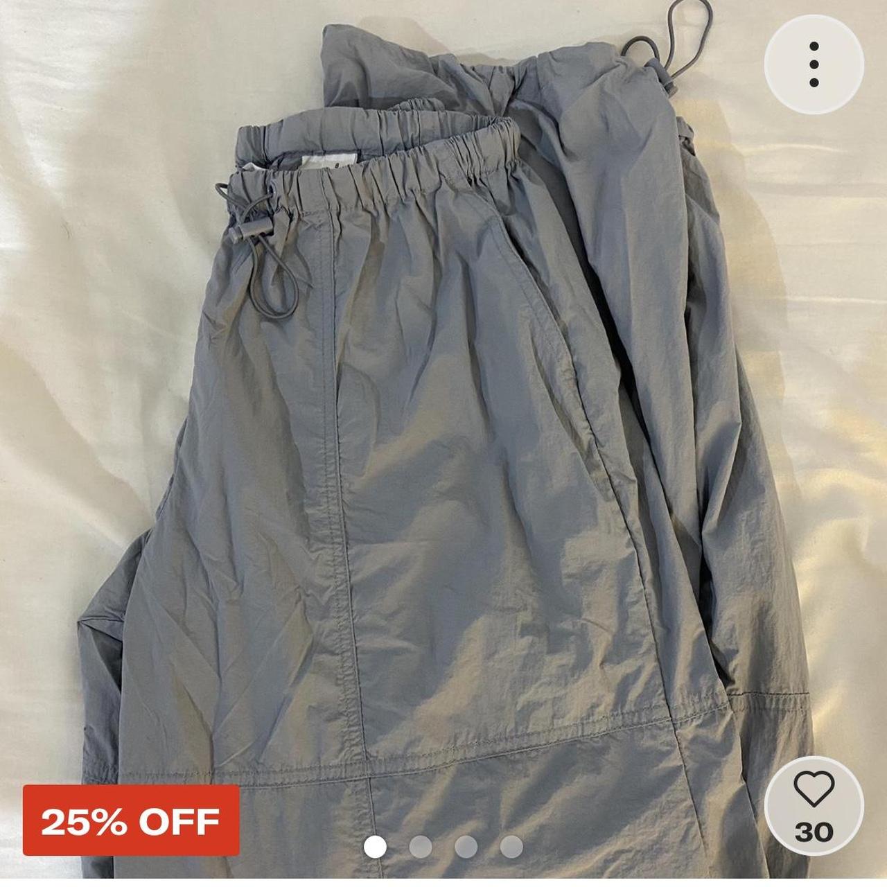 Glassons grey parachute cargo pants BNWT RRP $60 - Depop