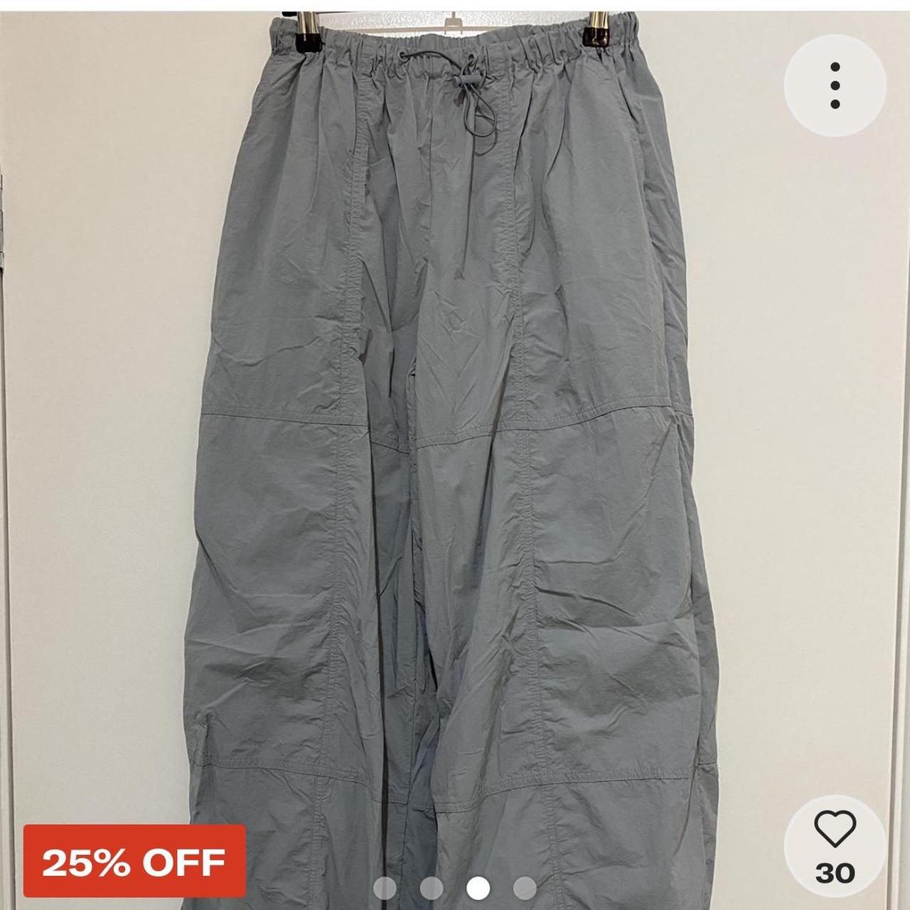 Glassons grey parachute cargo pants BNWT RRP $60 - Depop