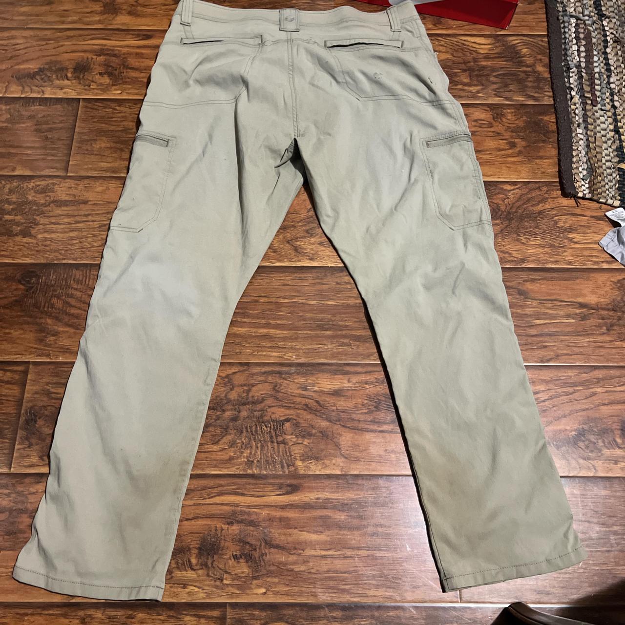 khaki wrangler work pants W 38 L 30 - Depop