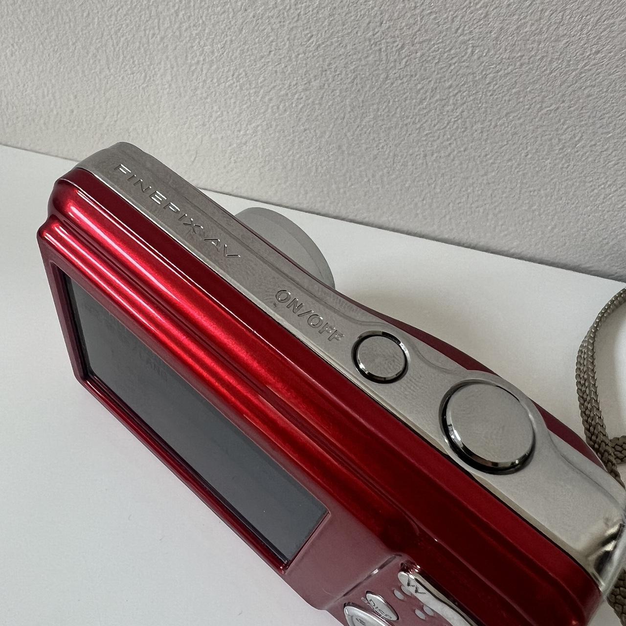 Fujifilm AV120 Digital Camera Red colour. Greats... - Depop