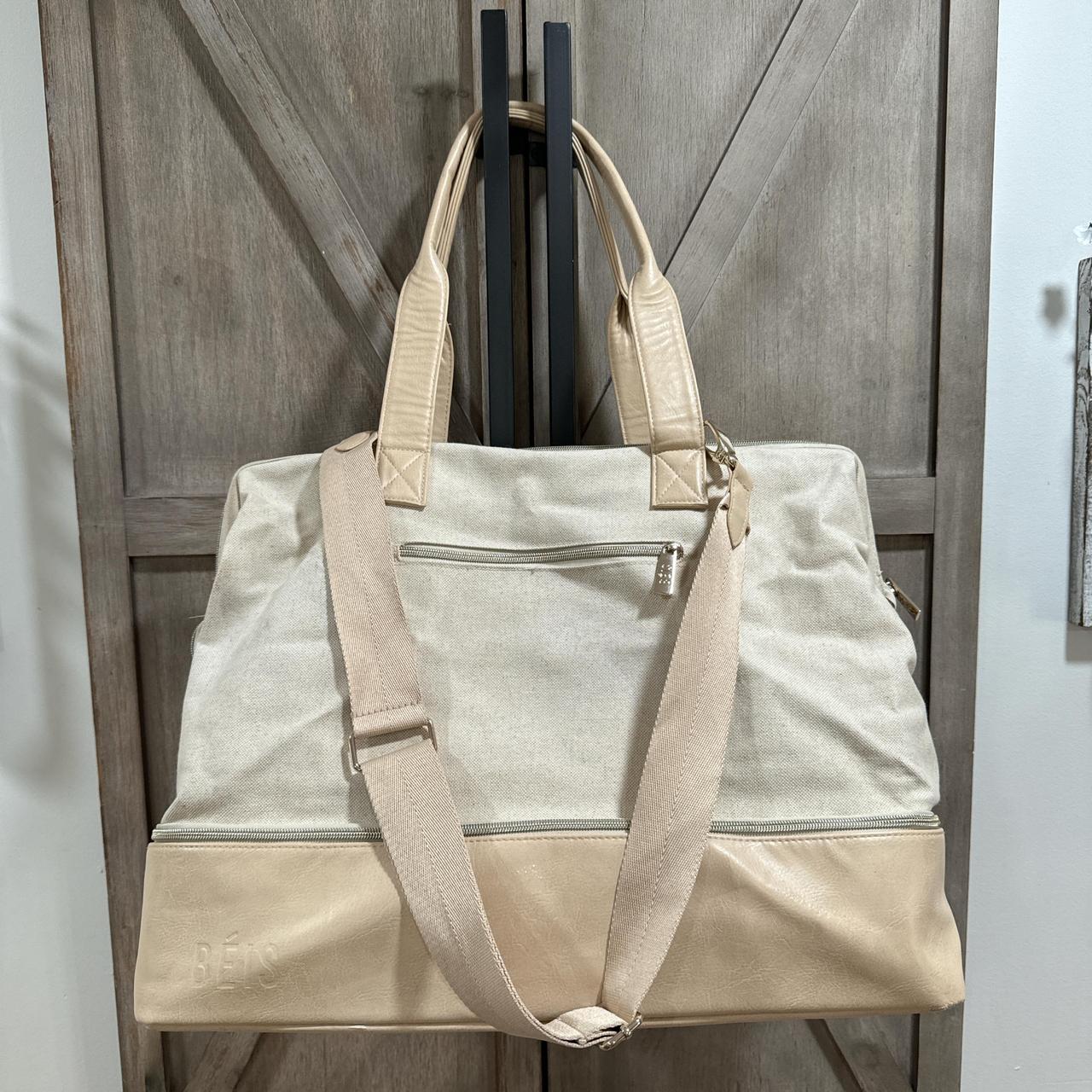 Beis Weekender in Beige Bottom shoe compartment... - Depop