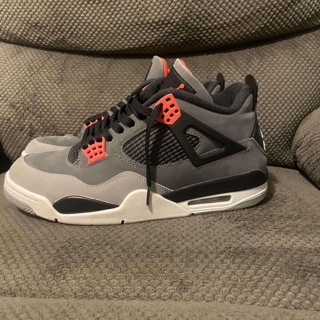 jordan 4 infareds, W box, only wore 2... | Depop