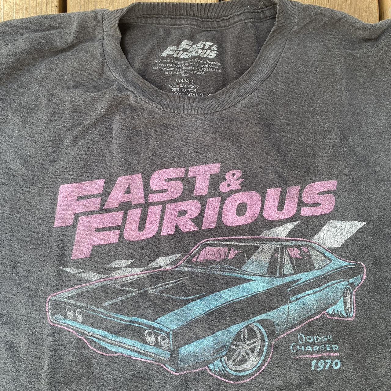 Vintage fast and furious graphic T-shirt Size... - Depop