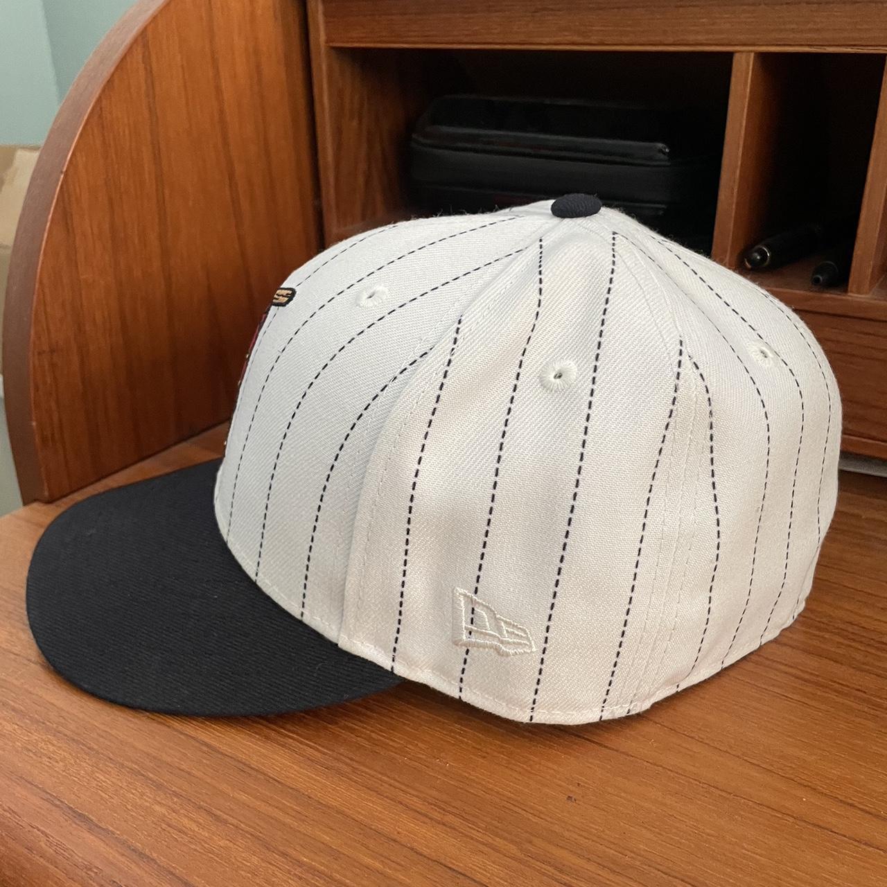 Hat Club San Diego Padres Swinging Friar Fitted Navy... - Depop