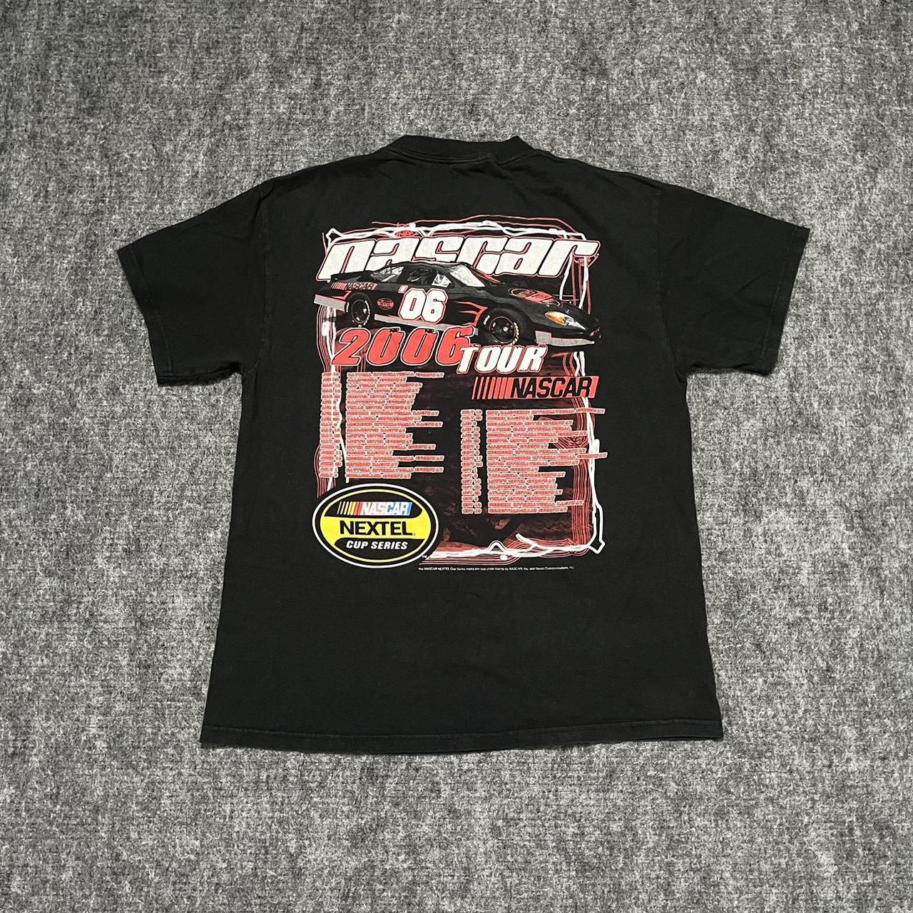 2006 NASCAR black and red t-shirt - Nextel Cup... - Depop