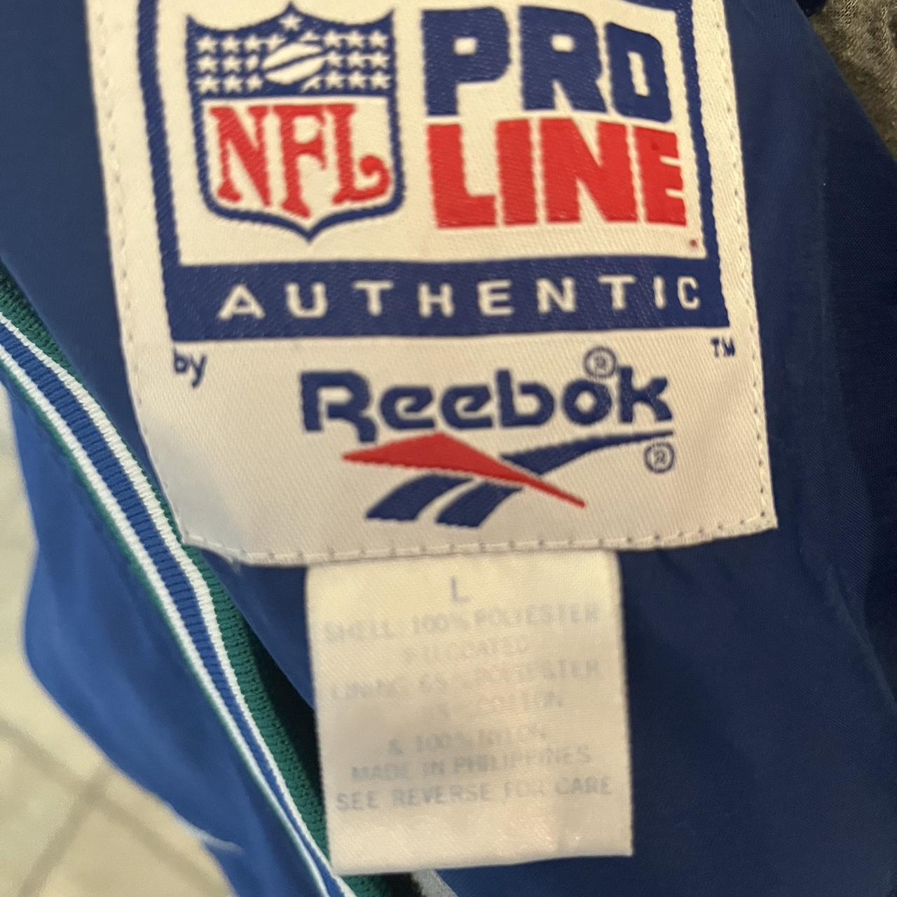 Blue Large Vintage Reebok Seattle Seahawks NFL... - Depop