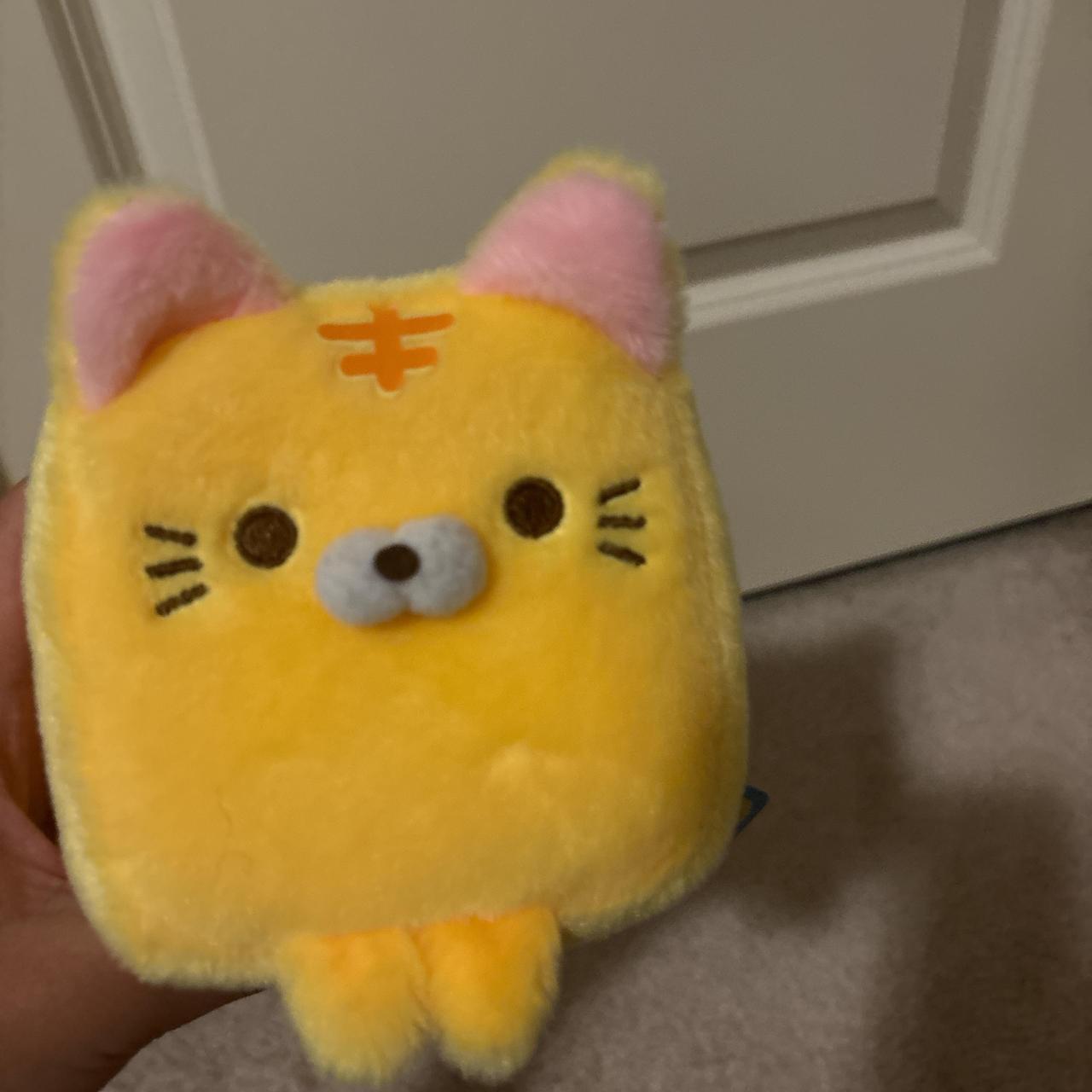 Cute cat boxy stuffed animal! Not sure what brand it... | Depop