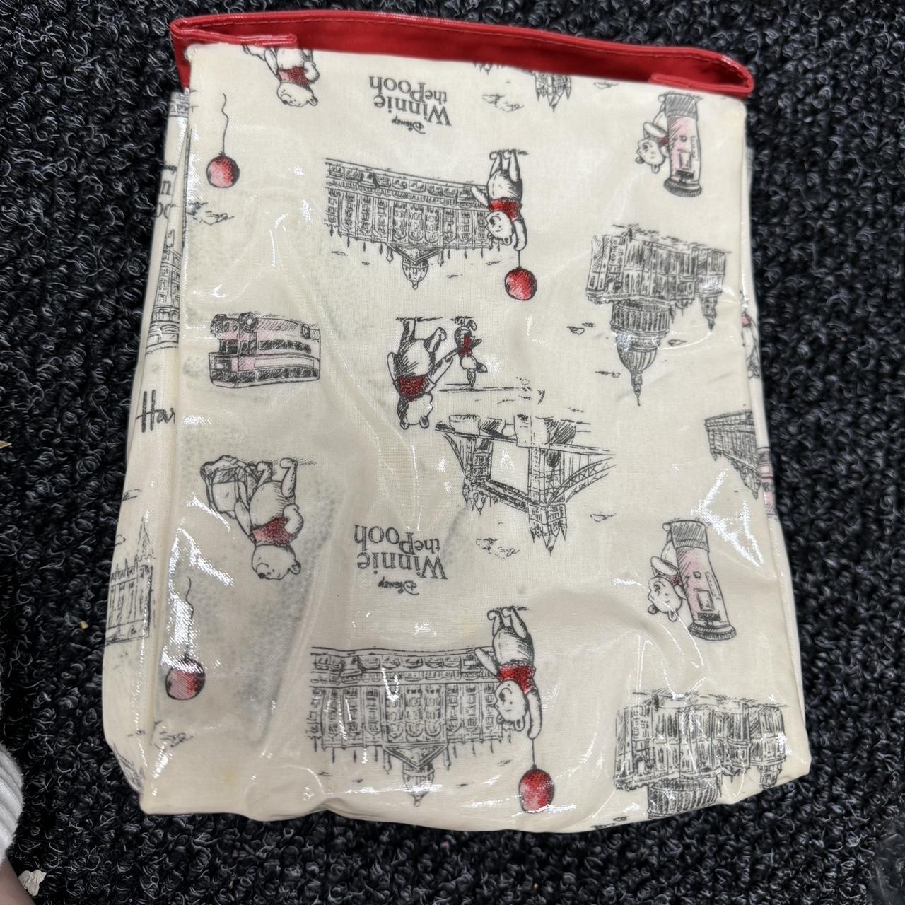 Harrods Winnie The pooh Lunch bag with insulation... | Depop