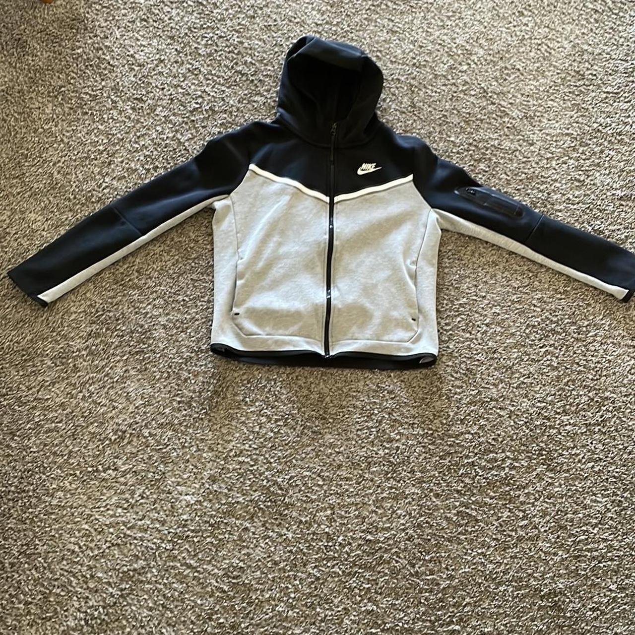 Kids Nike tech fleece jacket Size: XL Good condition - Depop