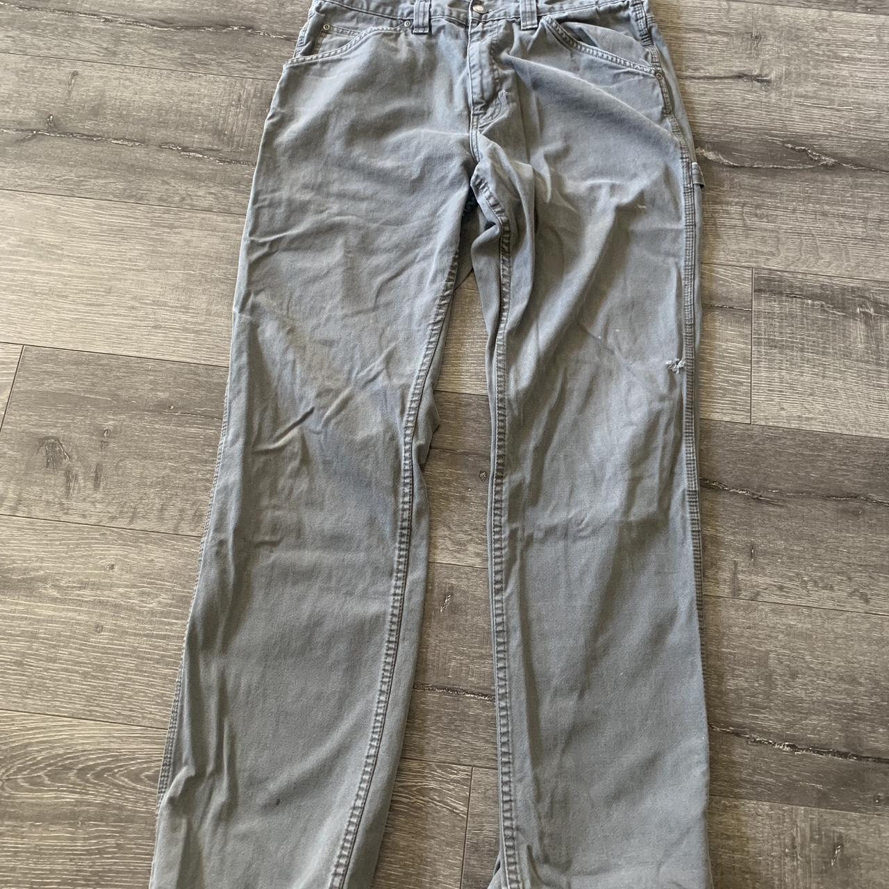 SCHMIDT WORK PANTS(gray) 34x36 | Depop