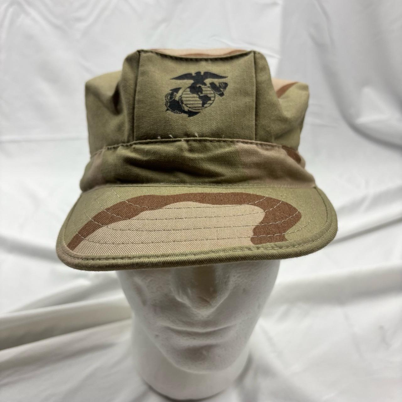 R&B Inc Mens Military Cap Camouflage Marine Corps... | Depop