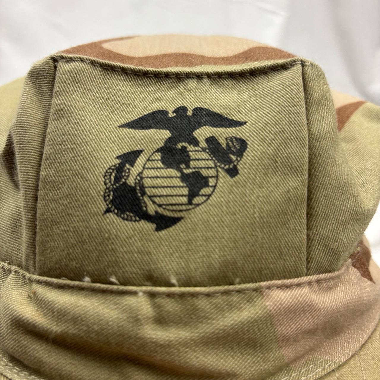 R&B Inc Mens Military Cap Camouflage Marine Corps... | Depop