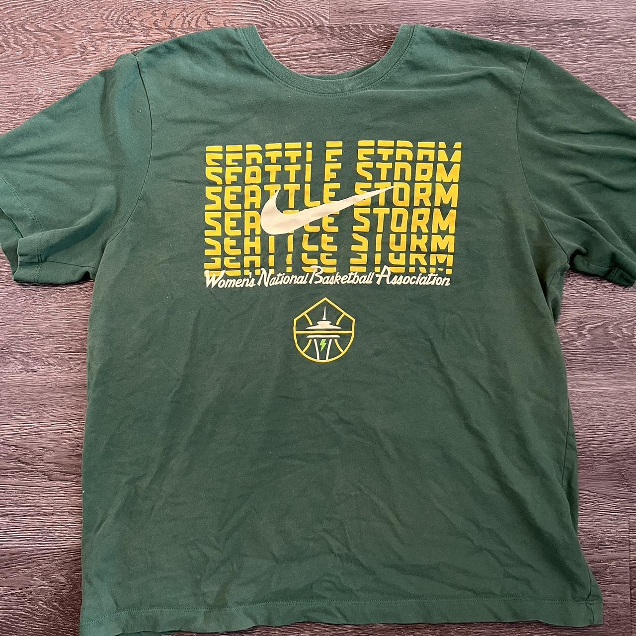 Nike green Seattle Storm tee #NBA #WNBA #storm #seattle - Depop