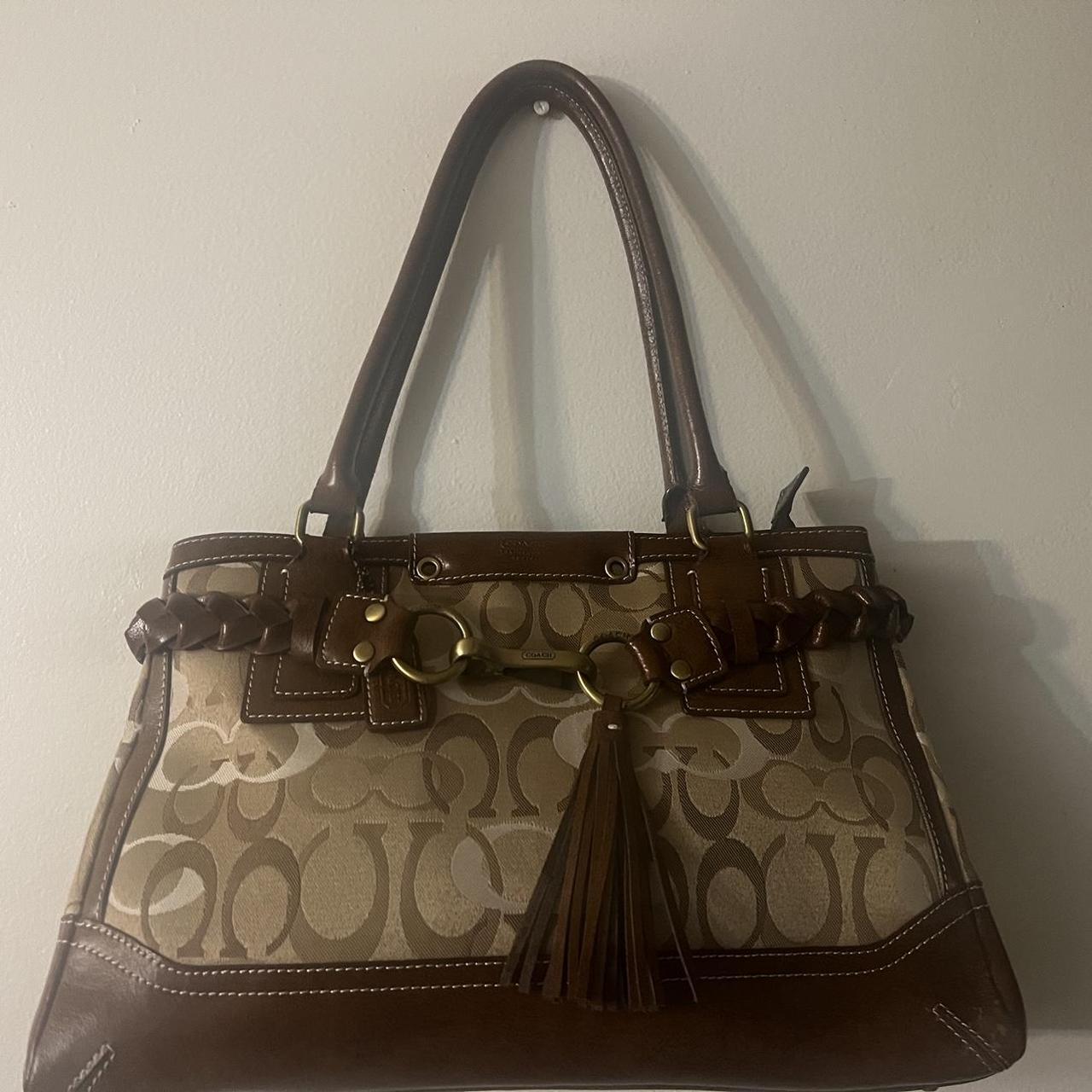 Vintage Coach,brown tote bag model/MO626-10786 - Depop