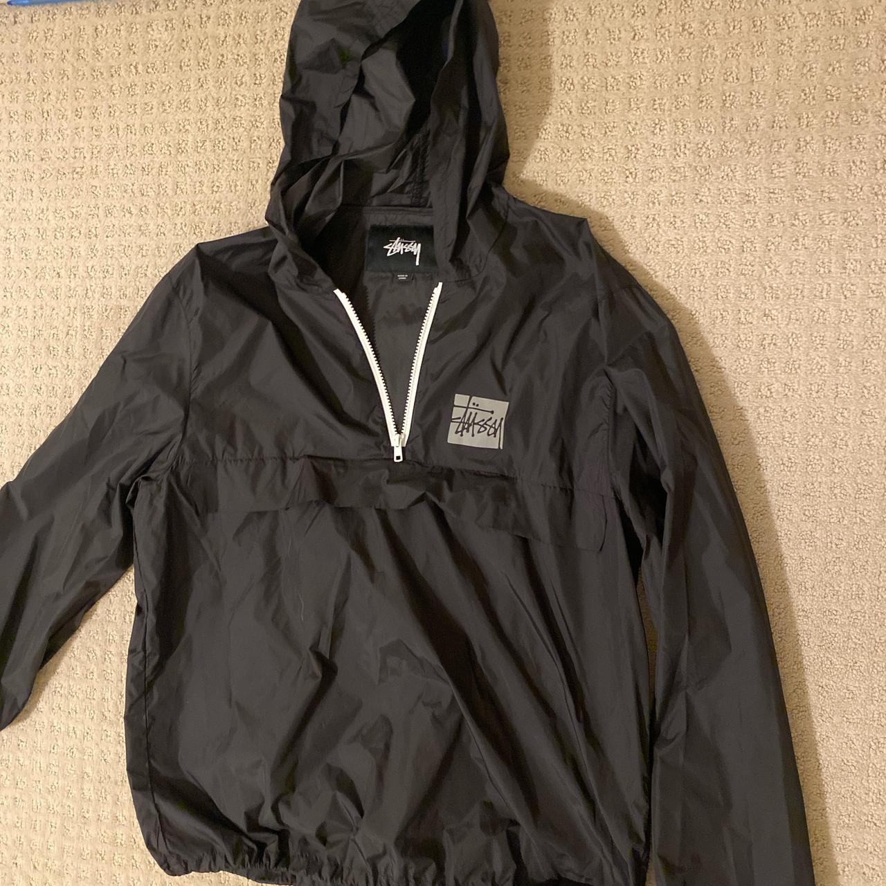 Stussy Windbreaker Jacket/raincoat Adjustable... - Depop