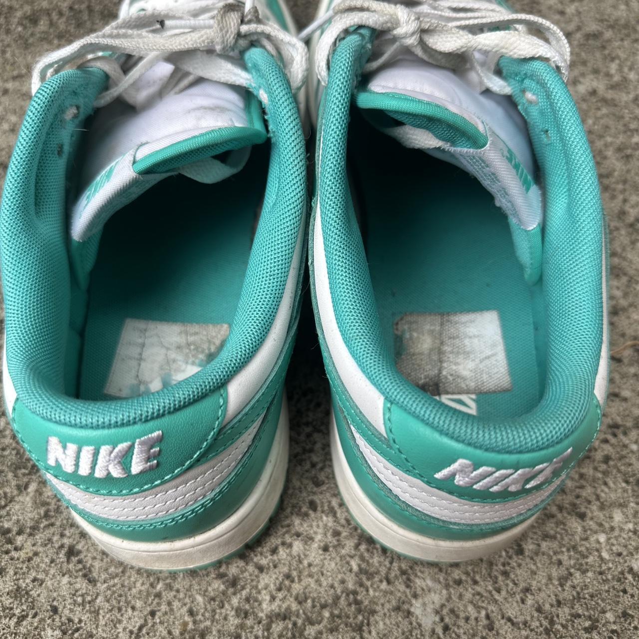 Nike Dunk Low Retro Turquoise trainers Size - us9... | Depop