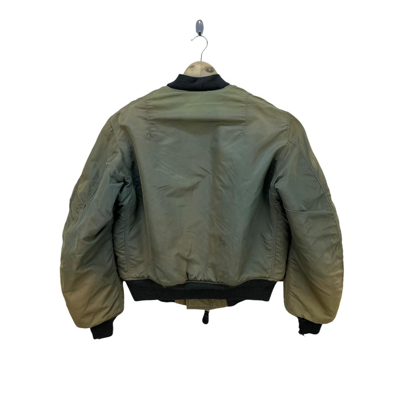 👉Vintage Buzz Rickson Flight Bomber Jacket Type MA... | Depop